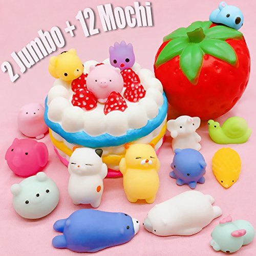 14 Pack Squishies Slow Rising Kids Toys 2