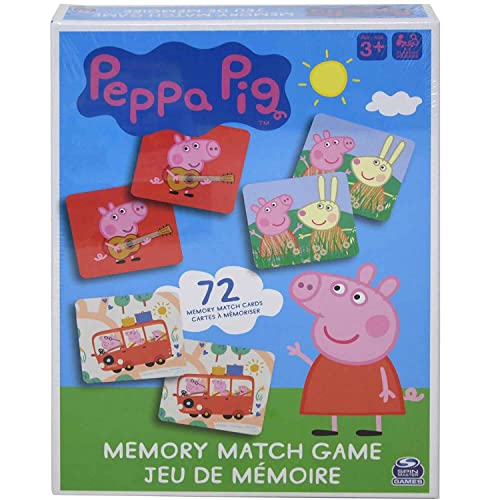 Peppa Pig Matching Game for Kids Ages 3 and Up, Fun Preschool Game for ...