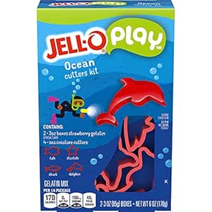 Amazon.com : JELL-O Play Ocean Cutters Gelatin Dessert Kit, 2-3 oz box ...