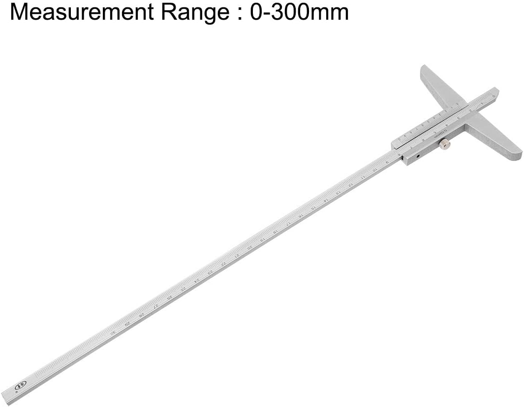 sourcing map 0-300mm Depth Vernier Caliper Micrometer Gauge Measuring ...