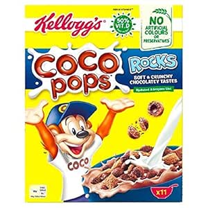 Amazon.com: Kelloggs Coco Pops Cocorocks 350g: Breakfast Cereals