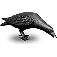 NACH Decorative Cast Iron Crow with Head Down for Indoor or Outdoor Use ...
