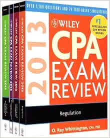 Wiley CPA Exam Review 2013, Set: Whittington, O. Ray: 9781118299821 ...