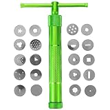 Amazon.com: HEVERP Stainless Steel Clay Extruder Sugar Paste Extruder ...