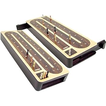 Amazon.com: House of Cribbage - Unique Cribbage Board Continuous 4 ...