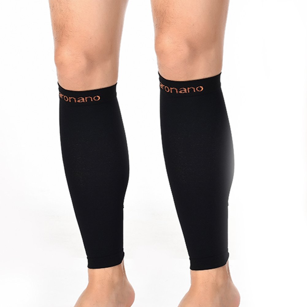 Aaronano Calf Compression Sleeve (1 Pair), Leg Compression Socks for ...