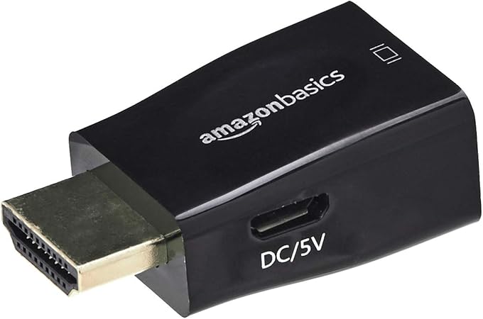 AmazonBasics HDMI to VGA Adapter: Amazon.in: Electronics