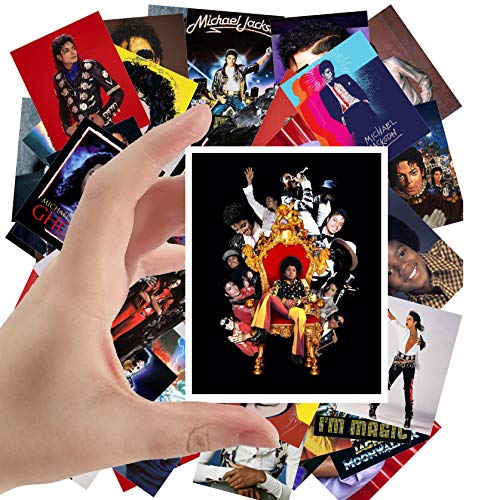 Buy Large Stickers 24pcs 60X90mm Michael Jackson Pop Music Star 
