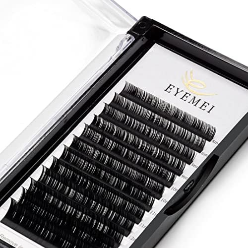 Eyelash Extensions 0.10 D Curl Natural Faux Mink Eyelash Extensions ...