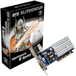 Amazon.com: ECS nVidia GeForce 6200 512 MB DVI AGP Video Card N6200AC ...