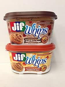 Jif Whips Limited Edition Variety, Whipped Peanut Butter And Maple ...