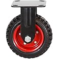 Amazon.com: POWERTEC 6 Inch Caster Wheels, Heavy Duty Swivel Plate ...