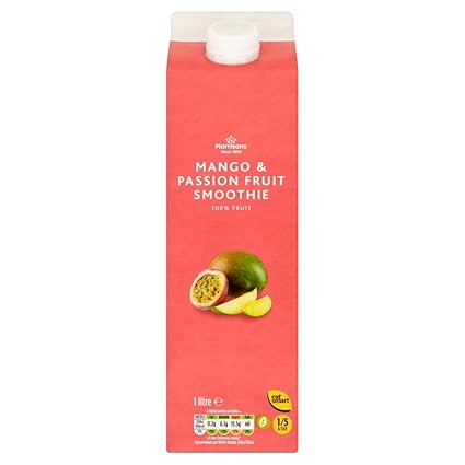 Morrisons Mango and Passion Fruit Smoothie, 1000 ml: Amazon.co.uk: Grocery
