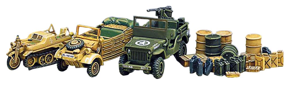 Academy Light Vehicles of Allied And Axis During WWII Model Kit- Buy ...