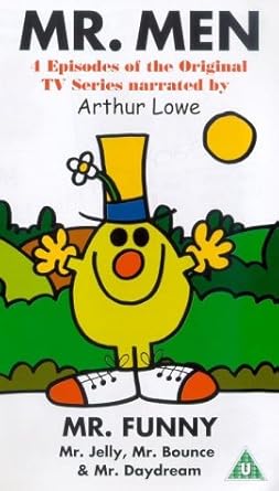 Mr Men - The Original Series: Mr Funny/Mr Jelly/Mr Bounce/... [VHS ...