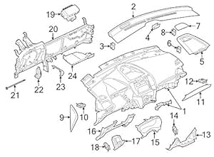 Amazon.com: Ford W714972S300 CLIP: Automotive