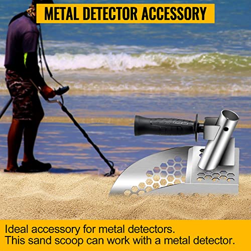 Sand Scoop for Metal Detecting Beach Detector Shovel with Hexahedron 7 ...