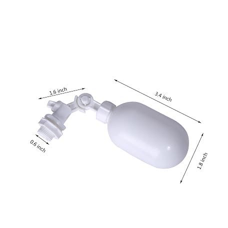 Mua 1/4 inch Tube Float Valve Kit for RO Water Reverse Osmosis System ...