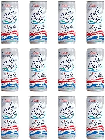 La Croix La Cola Naturally Essenced Flavored Sparkling Water, 12oz Can (Pack of 12, Total of 144 ...