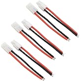 Amazon.com: Hengfuntong-Elec 3 Pairs 6pcs High Current Amp Charging RC Charger Battery Mini ...