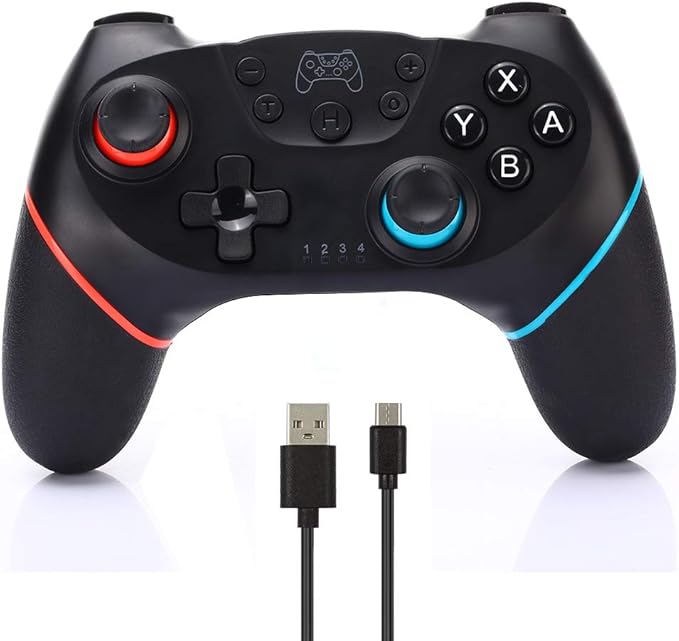 CuleedTec Wireless Switch Pro Controller Gamepad Joystick for Nintendo Switch Console, with Gyro ...