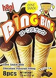 Amazon.com: Hapi Bing Bing Cone Snack with Strawberry Flavored Filling ...