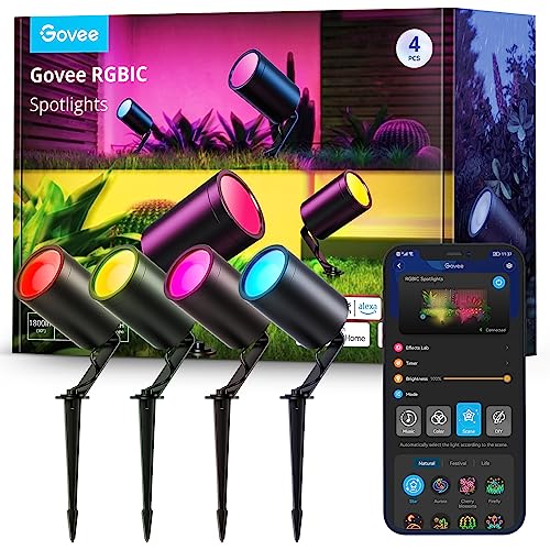 Govee Outdoor Spot Lights, Halloween Decoration, IP65 Waterproof ...
