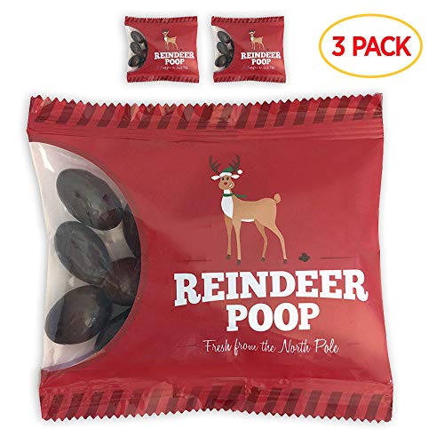Reindeer Poop Stocking Stuffers Chocolates | Funny Christmas Candy Gift ...