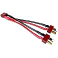 Amazon.com: T Plug Parallel Battery Connector Cable Deans Style ...