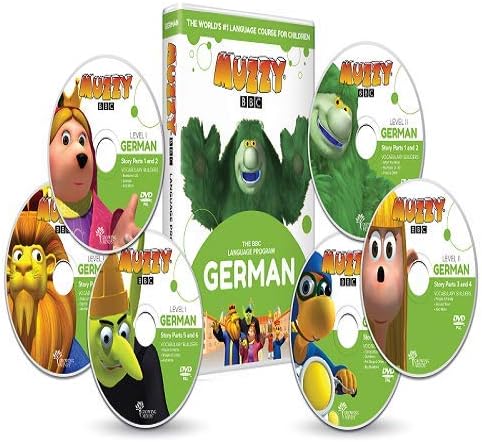 German for Kids Muzzy BBC 6 DVDs and Online Courses - Games and Videos ...