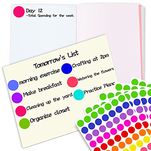 2800 PCS Color Coding Labels Circle Dot Stickers,Round Color Coding ...