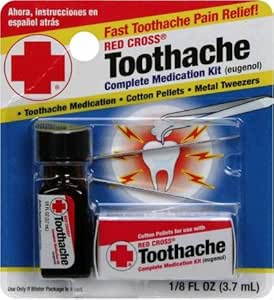 Amazon.com: Red Cross Toothache: Complete Medication Kit: Everything Else