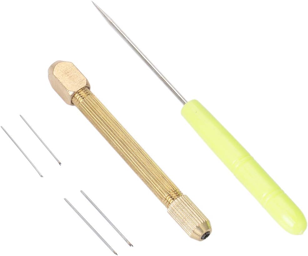 GAOHUO DIY Doll Hair Rooting Reroot Rehair Tool Handle Kit with 5 Extra ...