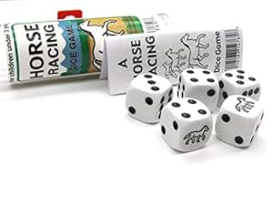 Amazon.com: Horse Racing Dice Game: Toys & Games