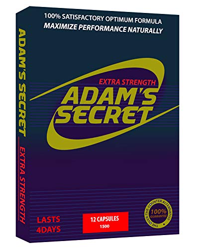 Natural Male Pill - ADAM'S SECRET Energy Supplement, Natural Amplifier ...