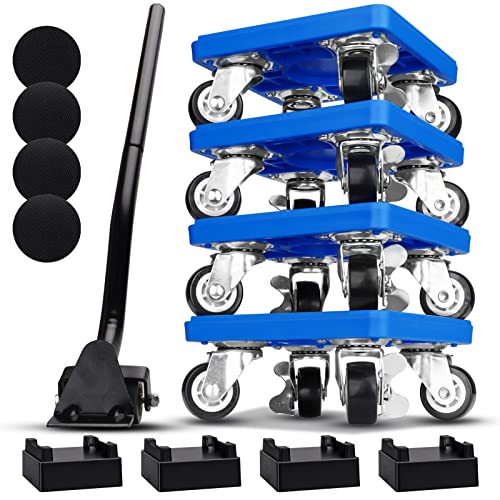【Upgrade Large】 Furniture Dolly,Furniture Movers with 4 Wheels,Heavy ...