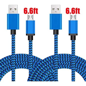 Amazon.com: Micro USB Cable Amazon Alexa charging cable cord [10ft] for ...