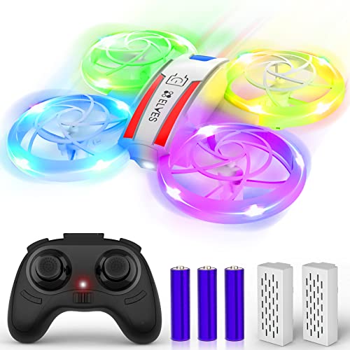 Mini Drone for Kids, RC Drone with LED Cool Night Light and 3 Light ...