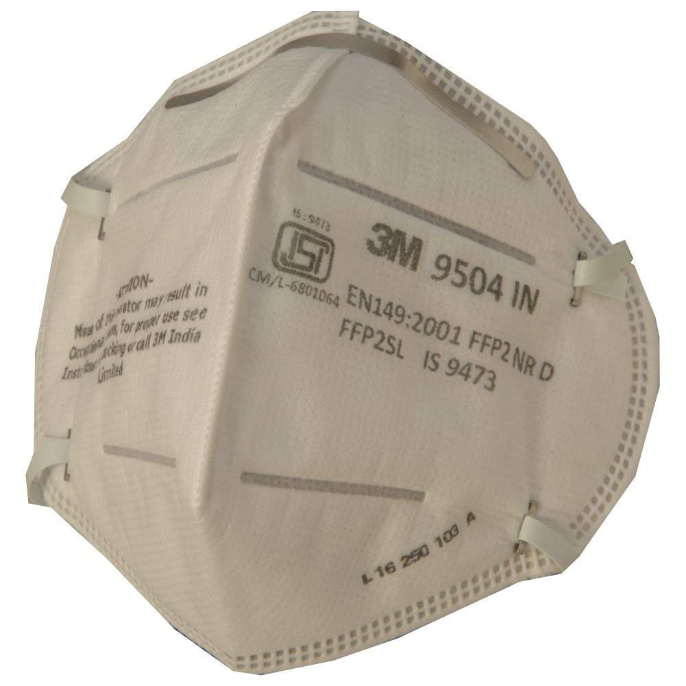3M 9504-IN Particulate Respirator Mask - (White, Pack of 15) : Amazon ...