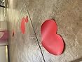 Amazon.com: Heart Floor Decals Stickers for Valentine's Day Decoration ...