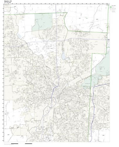 Dayton Zip Code Map - United States Map