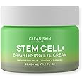 Amazon.com: CLEAN SKIN CLUB Brightening Stem Cell+ Eye Cream - Reduces ...