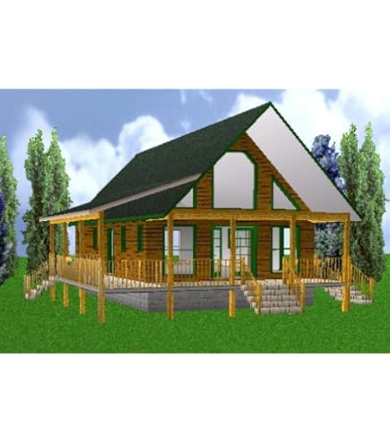 24x40 Cabin Plan 81877 | Economical Country House Plan Offering 1 To 3
