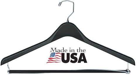 Amazon.com: Rapid Plastics Blazer Hanger w/Bar-AMA: Home & Kitchen
