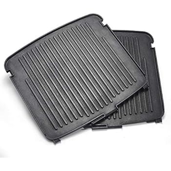 Amazon.com: UsKitchen Reversible Grill/Griddle Plates for Cuisinart ...