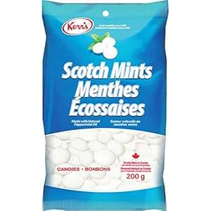 Amazon.com : Kerr's Scotch Mints Candy 200g {Imported from Canada ...