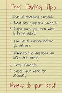 Amazon.com: Keep Calm Collection Test Taking Tips, Classroom ...