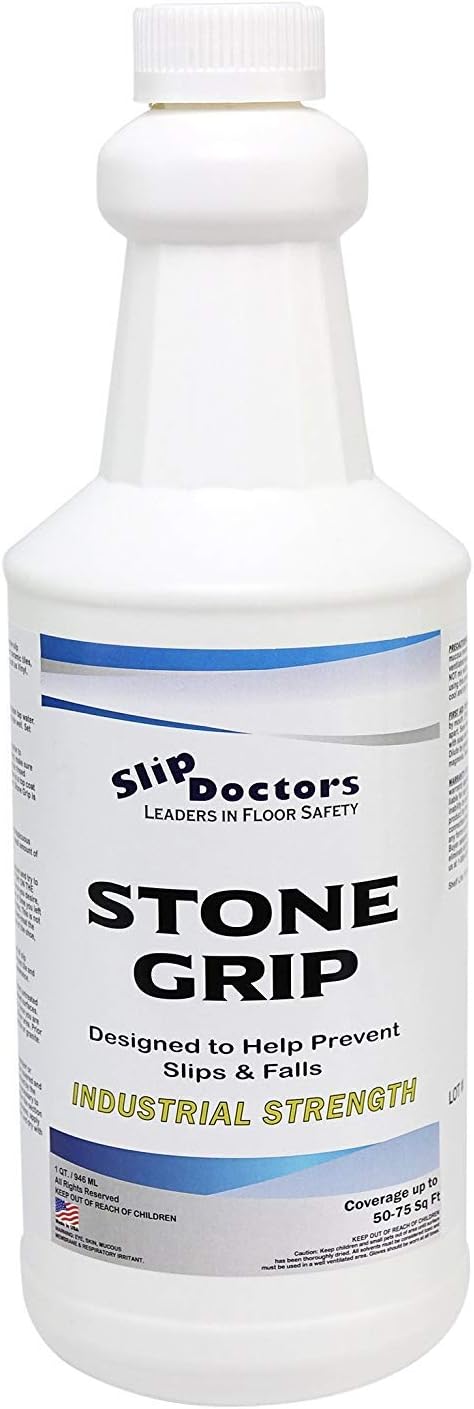 SlipDoctors Stone Grip Anti-Slip Treatment for Tiles & Concrete – 900ml ...
