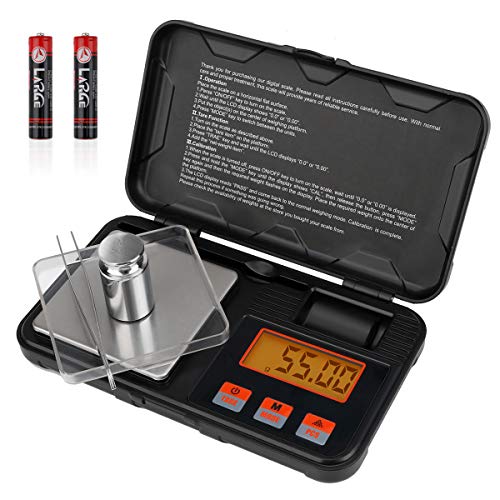 Digital Pocket Scale, 200g/0.01g Mini Weight Scale Electronic Portable Jewelry Food Grams Scale ...