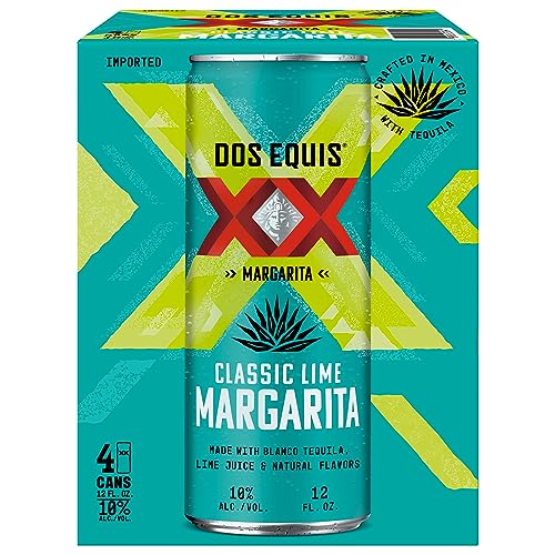 Dos Equis, Classic Margarita, 12 Fl Oz, 4 Pack in Oman | Whizz Tequila